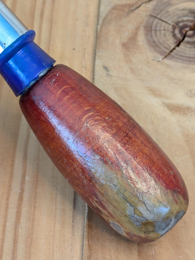 CRAFTSMAN 8 Spiral Ratcheting Screwdriver Wood Handle Made in West ...