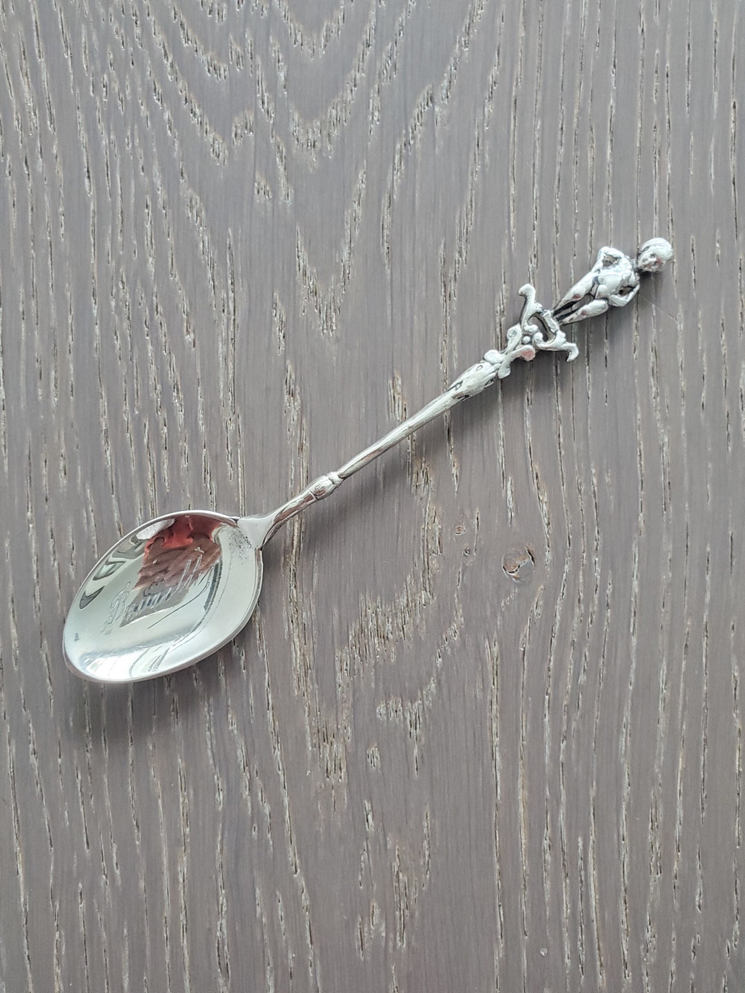 Brussels Belgium Manneken Pis Peeing Boy Souvenir Spoon 800 Silver ...