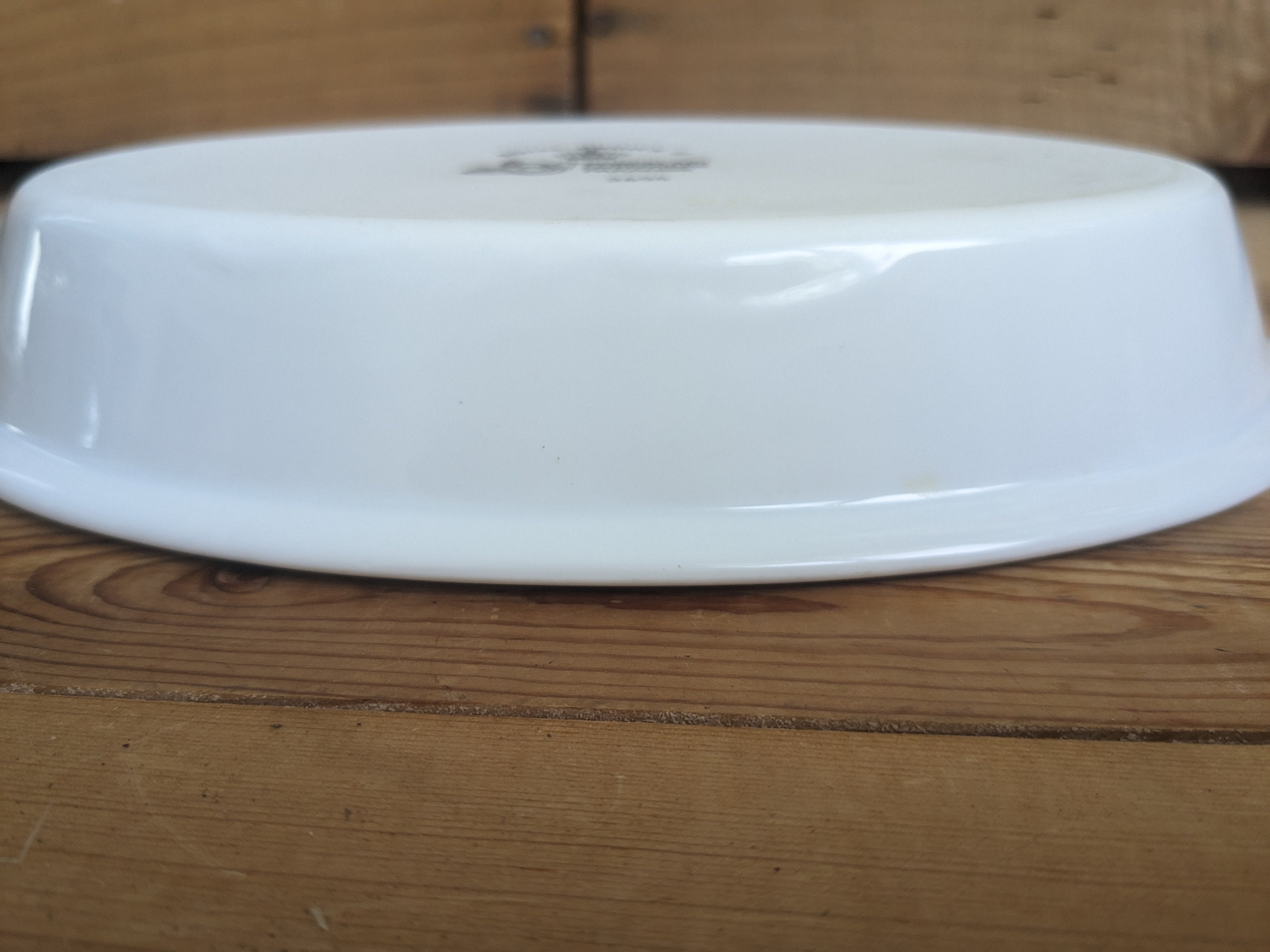 Royal Crown Porcelain Ovenware Paradise 3695 Small Oval Baking - Etsy