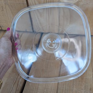 Pyrex Corning Ware Clear Glass Casserole Dish Replacement Lids With ...