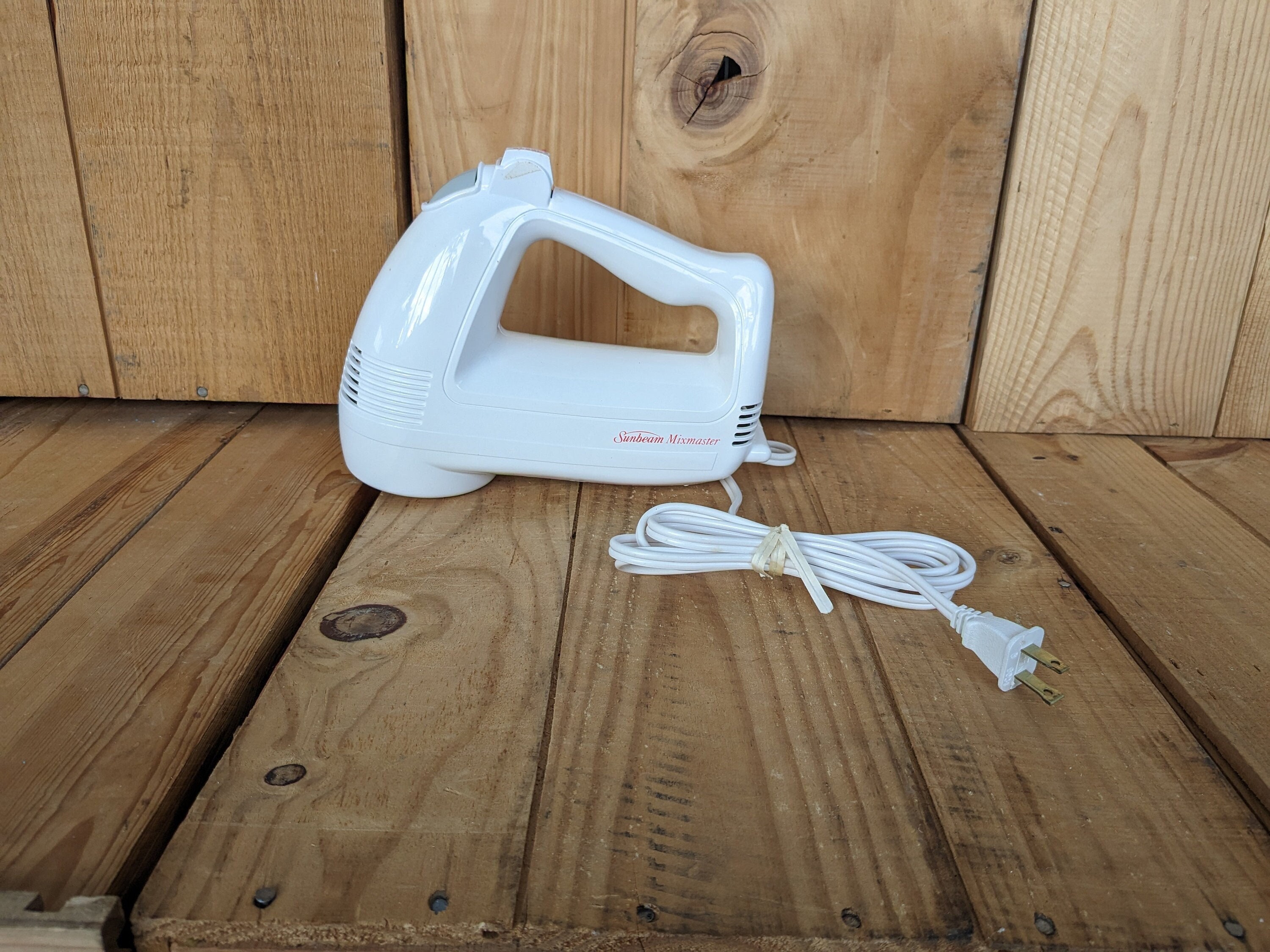 SUNBEAM 6-speed Burst Mixmaster Mixer Model 2372 Working Motor Base ...