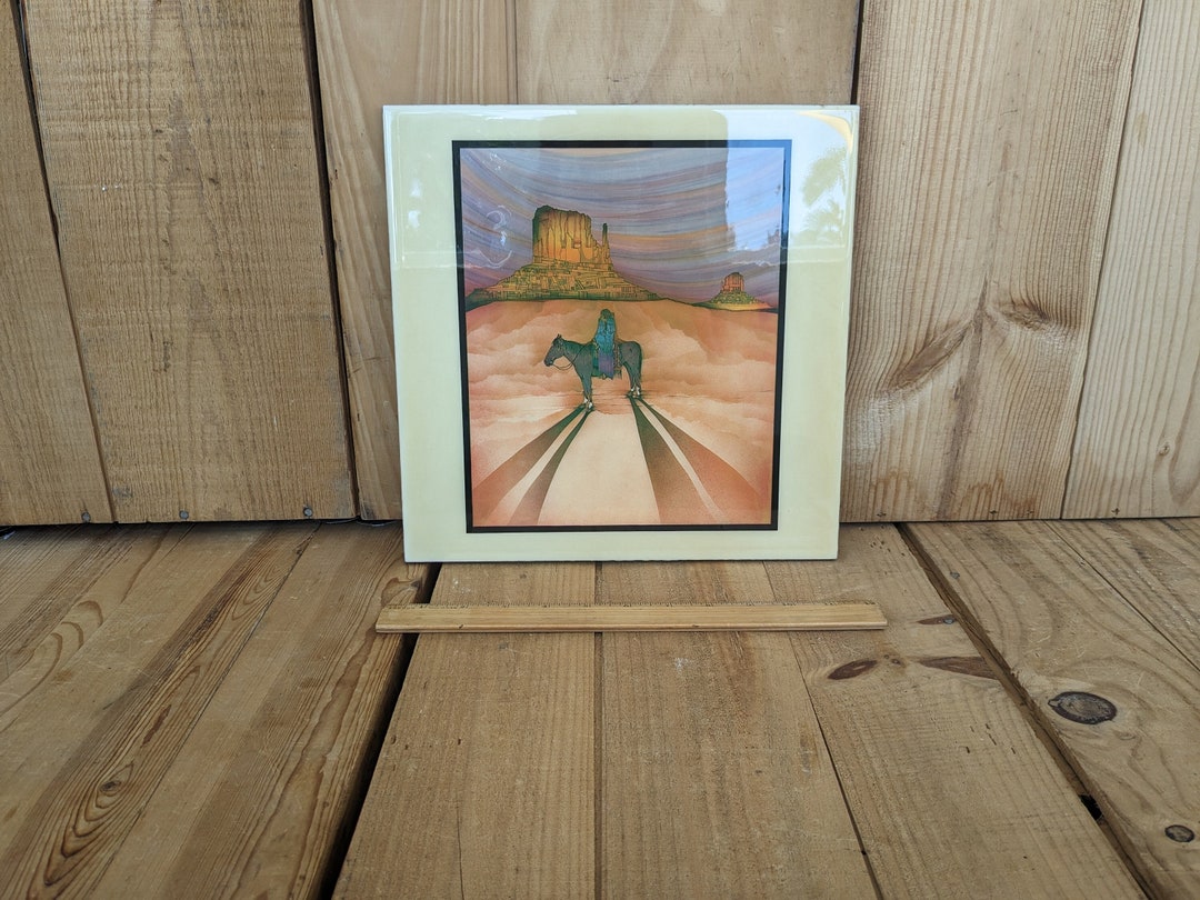 AMADO PENA Large Ceramic Art Tile. Southwestern New Mexico Mexican ...