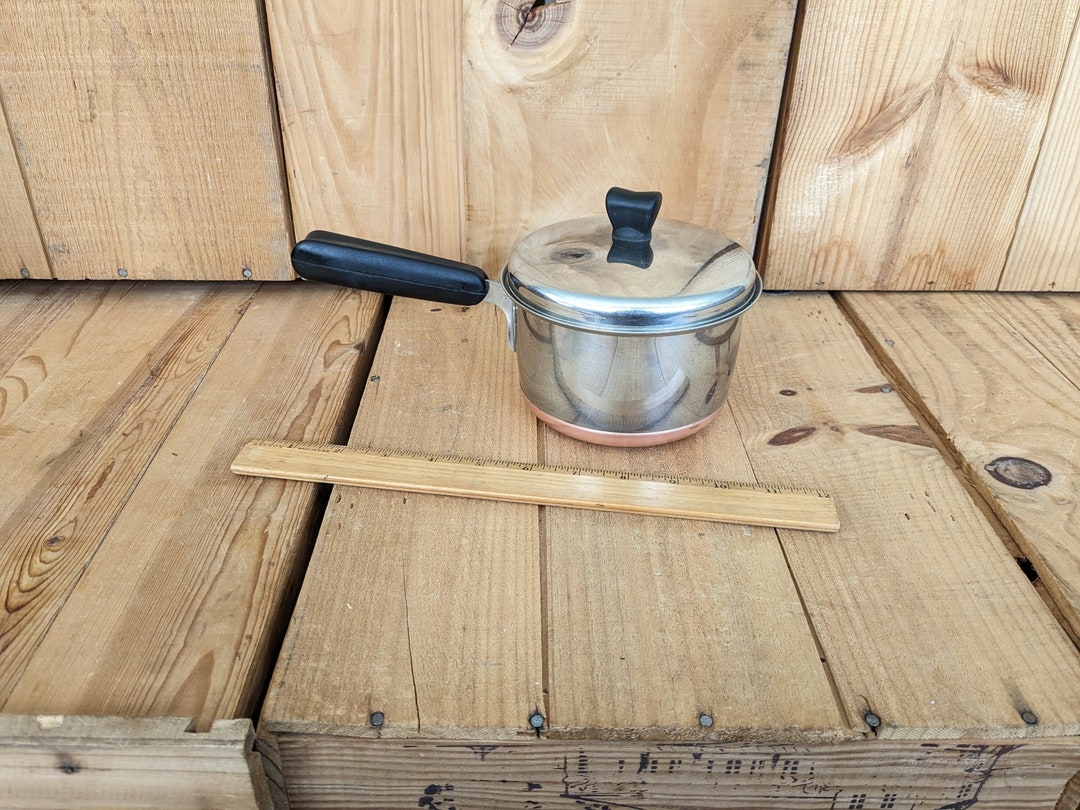 THERMIC RAY by Norris of Los Angeles 1940s Copper Bottom Stainless ...