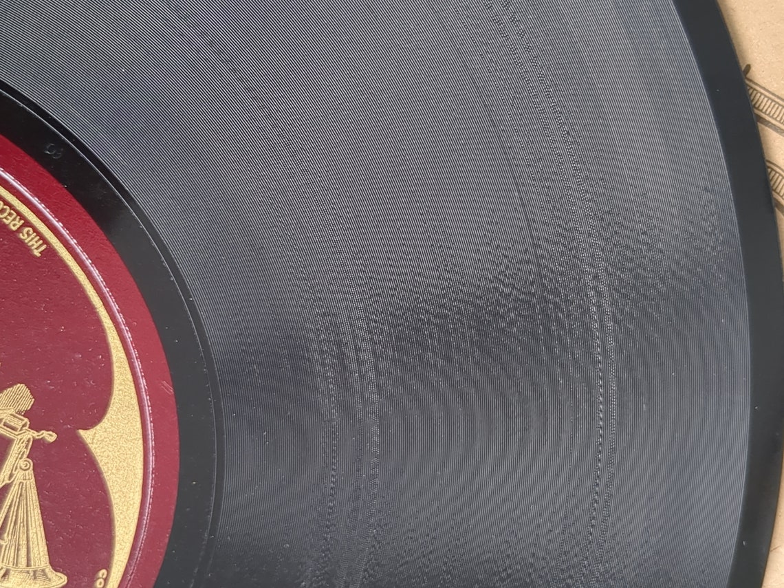 ORIGINAL PRE-1923 Victor Talking Machine Brand Embossed 78 Rpm Victrola ...
