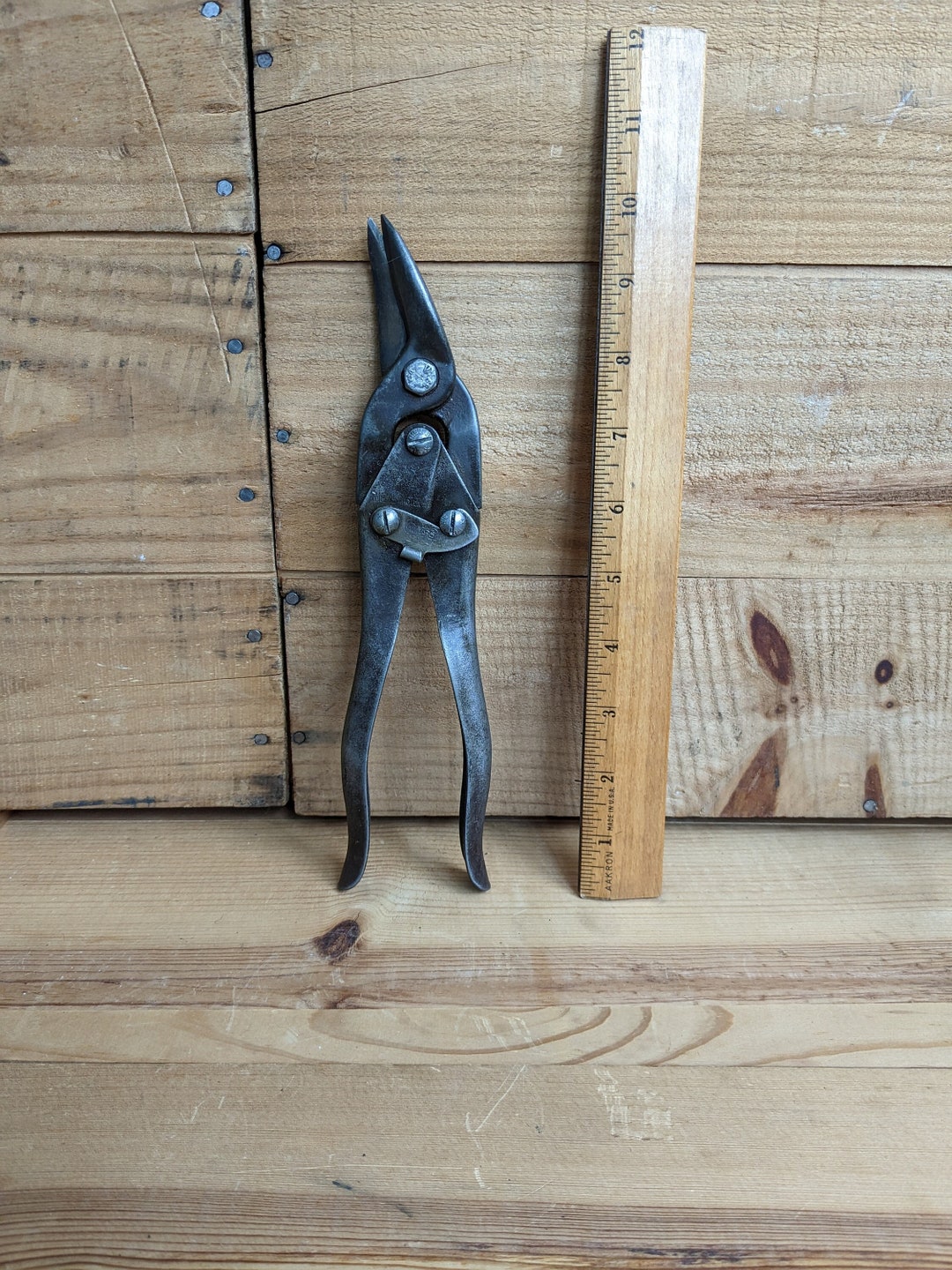 WISS Cutsright Metalmaster M-2 Sheet Metal Cutters Tin Snips With ...