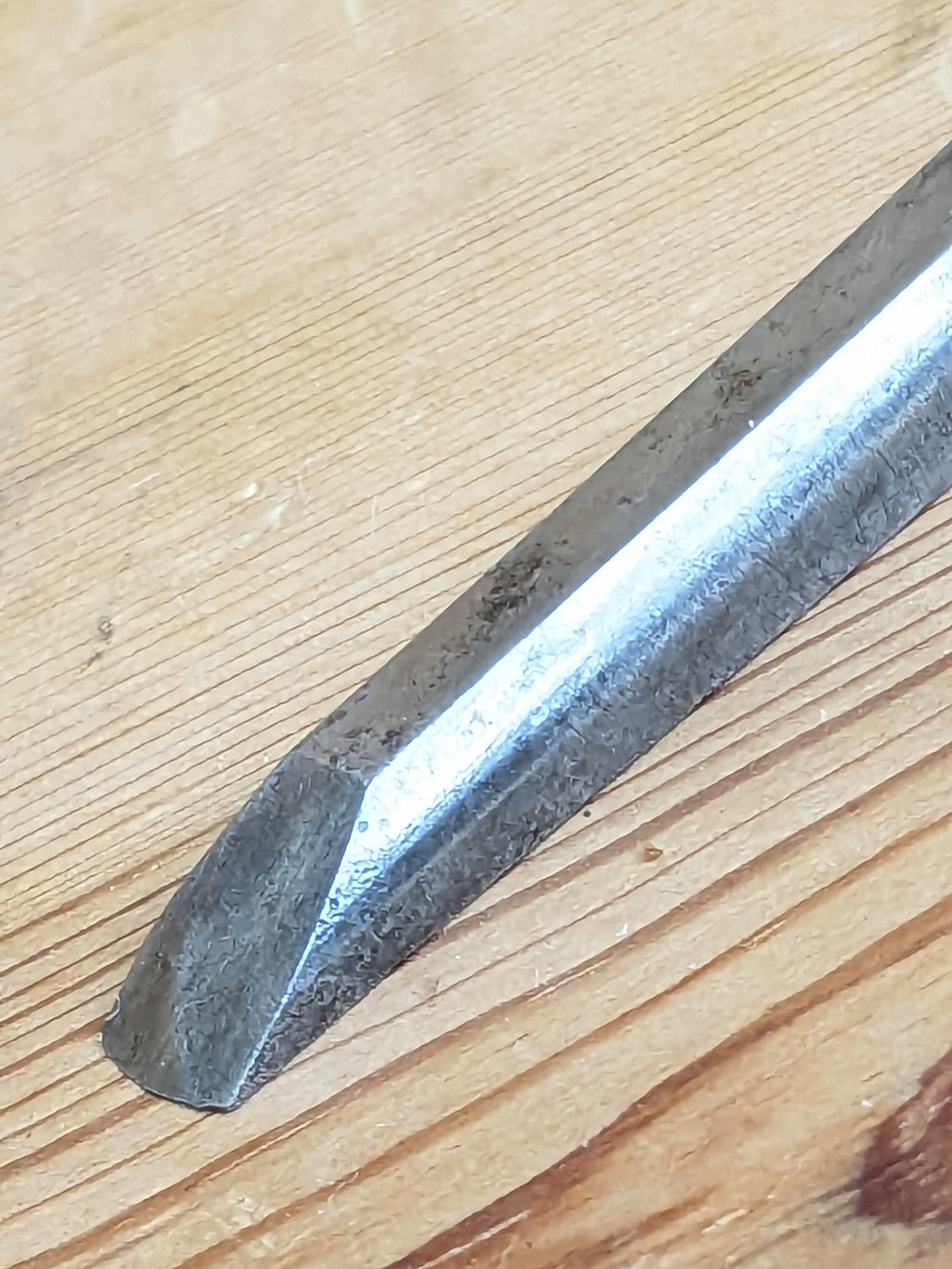 Vintage 1/4 Inch Wide Bevel Sided Wood Chisel. Wood Handle. 9 - Etsy