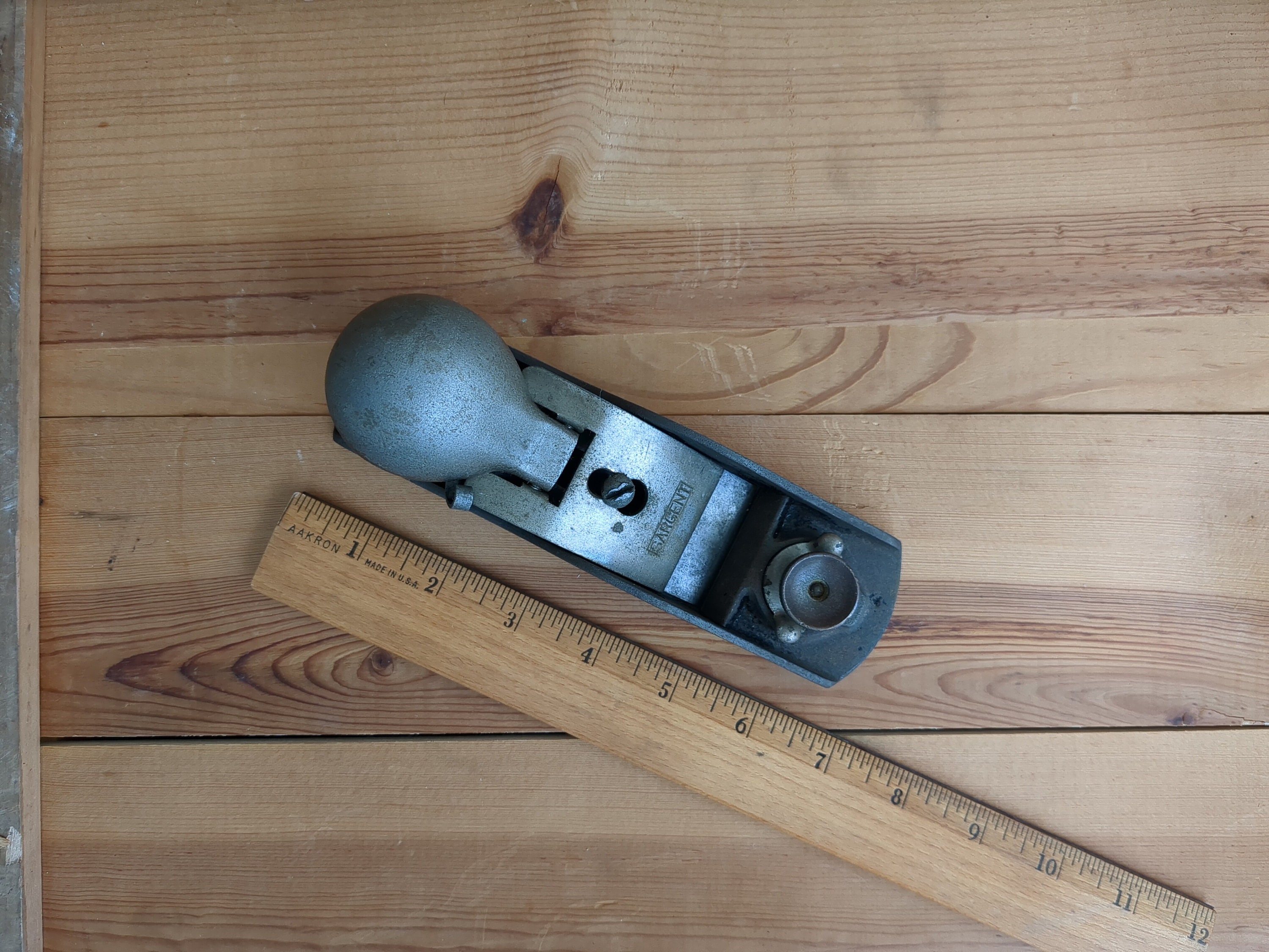Vintage SARGENT Low Angle Knuckle Block Hand Plane. Collectible ...