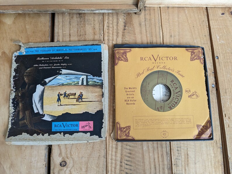 Vintage RCA Victor Red Seal Collector's Issue Set of Five - Etsy