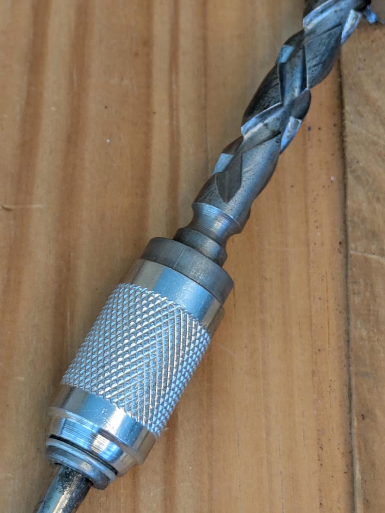 CRAFTSMAN 8 Spiral Ratcheting Screwdriver Wood Handle Made in West ...