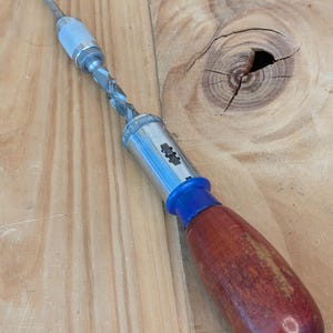 CRAFTSMAN 8 Spiral Ratcheting Screwdriver Wood Handle Made in West ...