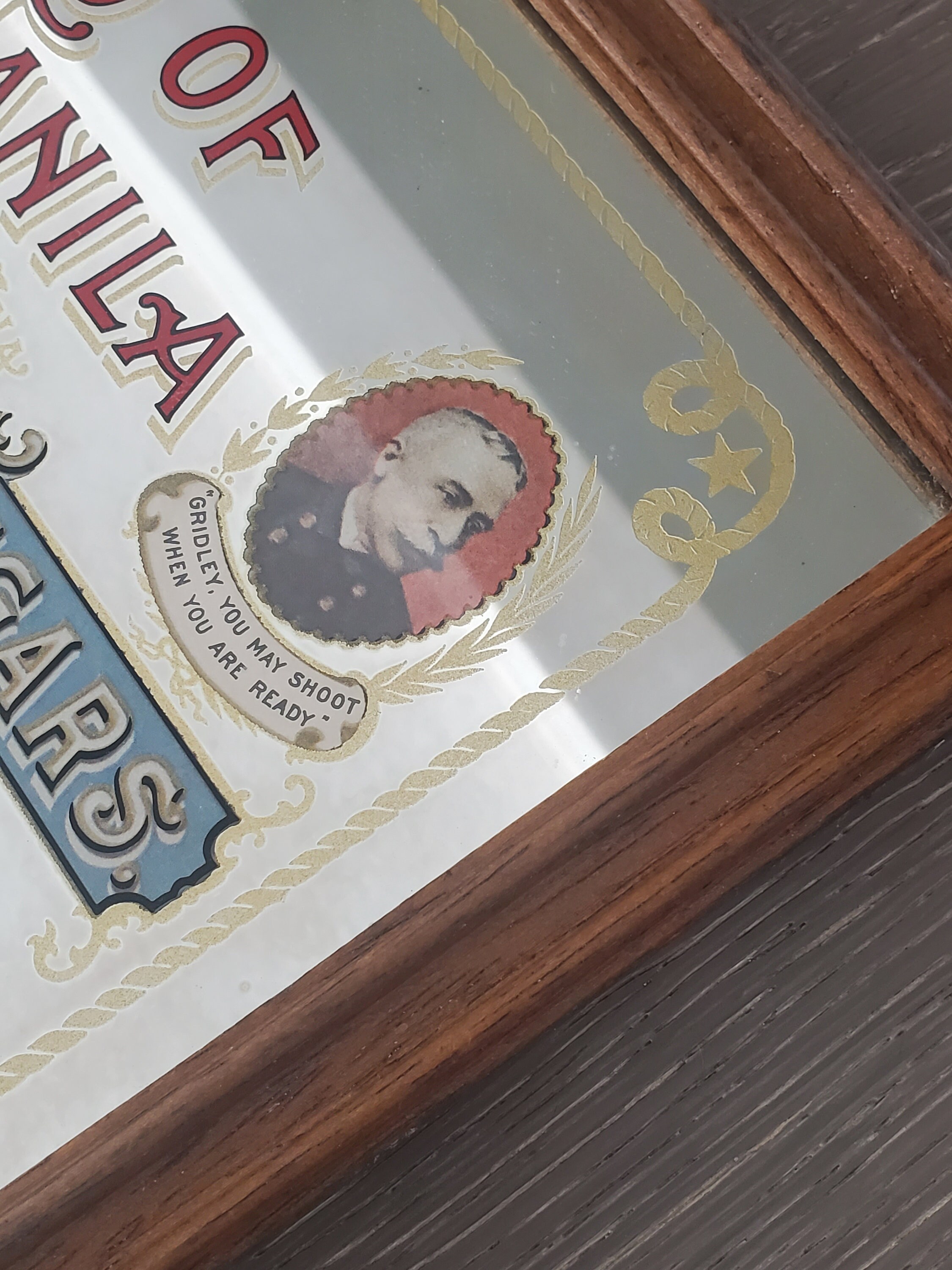 Vintage 1978 Hero of Manila Chocolate Segars Mirror. Hershey Chocolate ...