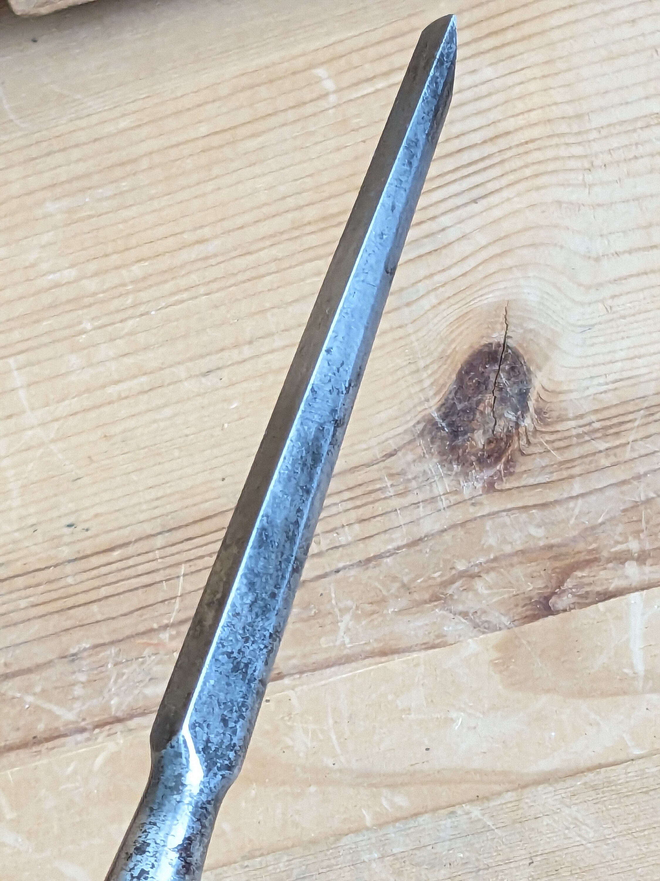 Vintage 1/4 Inch Wide Bevel Sided Wood Chisel. Wood Handle. 9 - Etsy