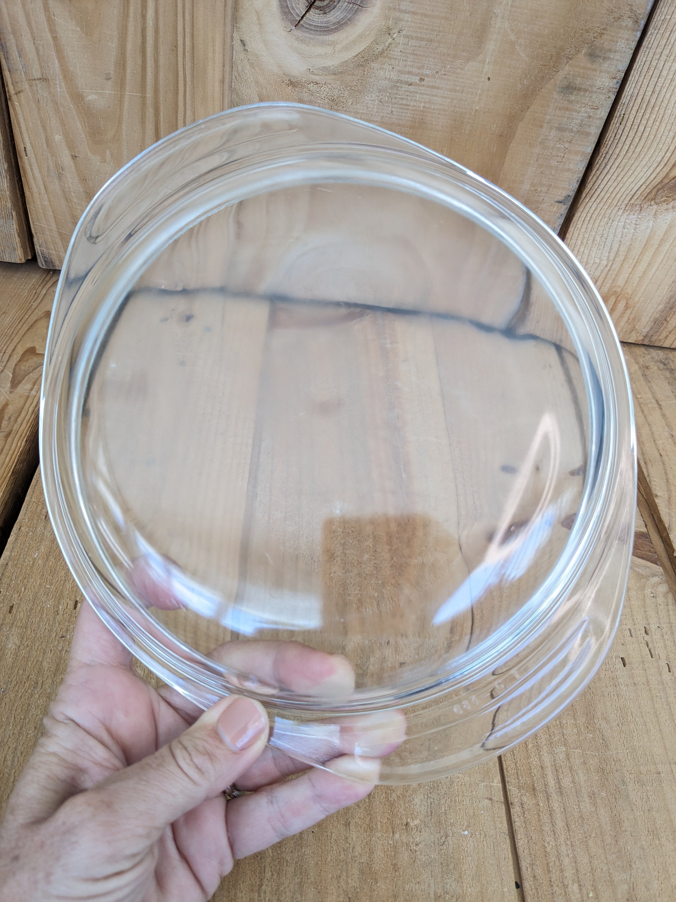 Vintage Pyrex 683-C Round Glass Lid. GREAT CONDITION Fits 1.5 Qt 023 ...