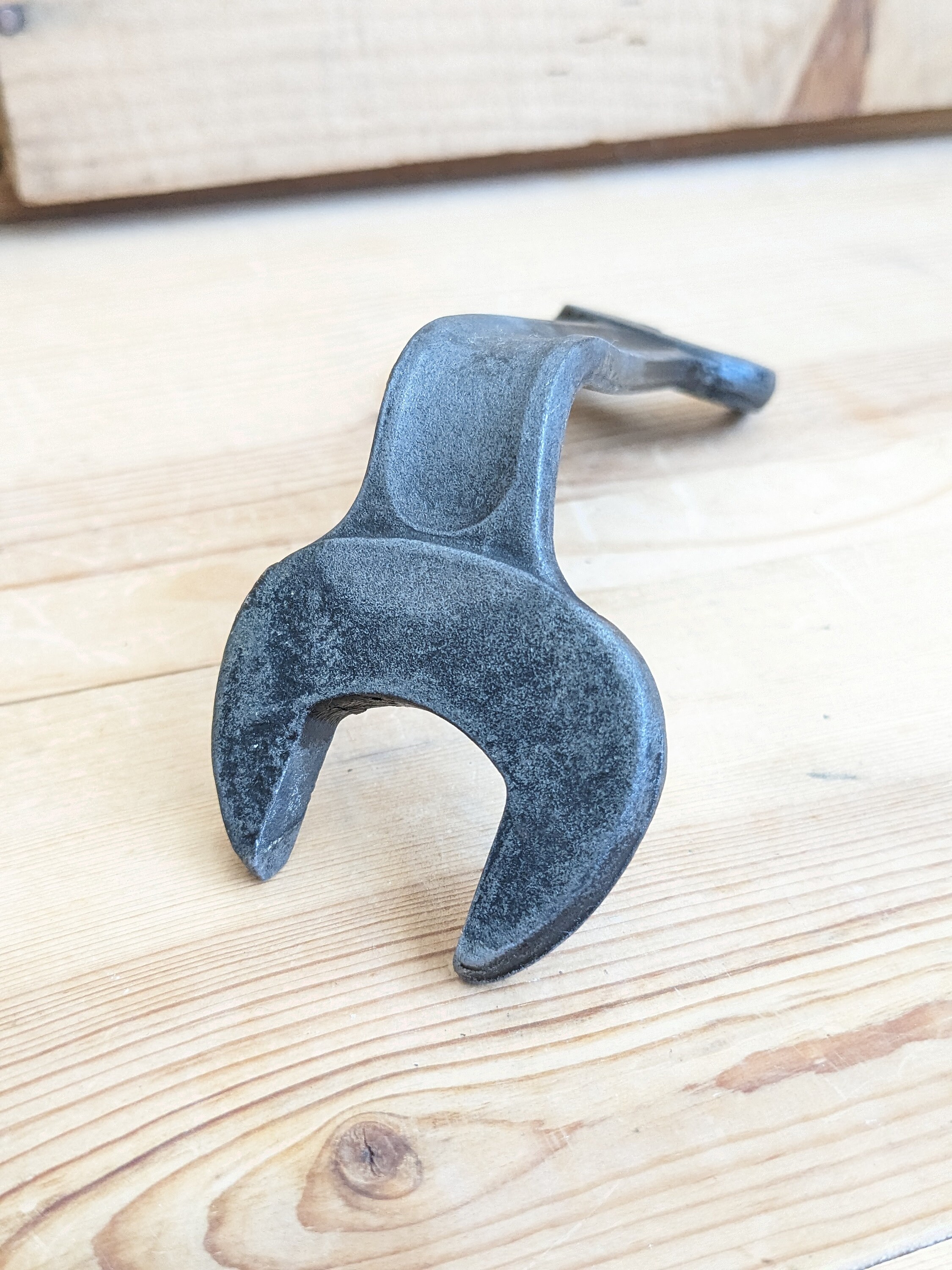 LISTER England B3 Open Ended Crow Foot Spanner Wrench 9/16 BSF and 11/ ...