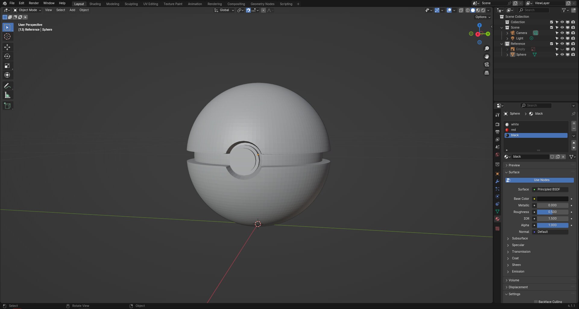 Pokeball - 3D Model (digital STL File) - Etsy