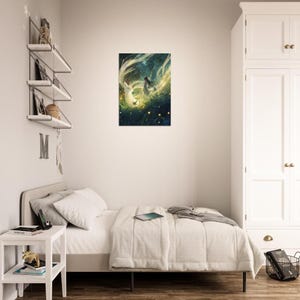 Aiko and the Magical Fox Anime Poster Illustration Printed on Premium ...