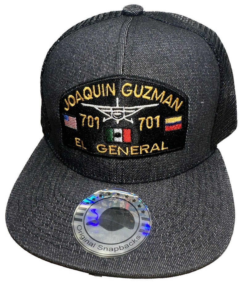 El General El Chapo Chapiza JGL 701 Chapiza Custom Embroidered - Etsy ...