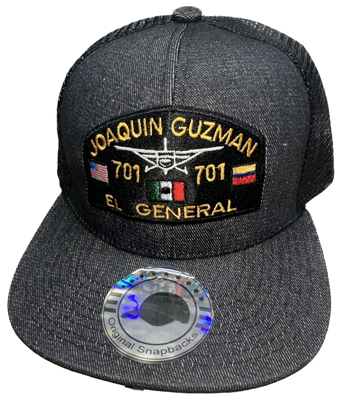 El General El Chapo Chapiza JGL 701 Chapiza Custom Embroidered - Etsy ...