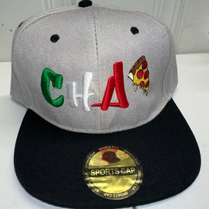 Chapiza JGL Chapo 701 Custom Embroidered Black/gray Snapback - Etsy