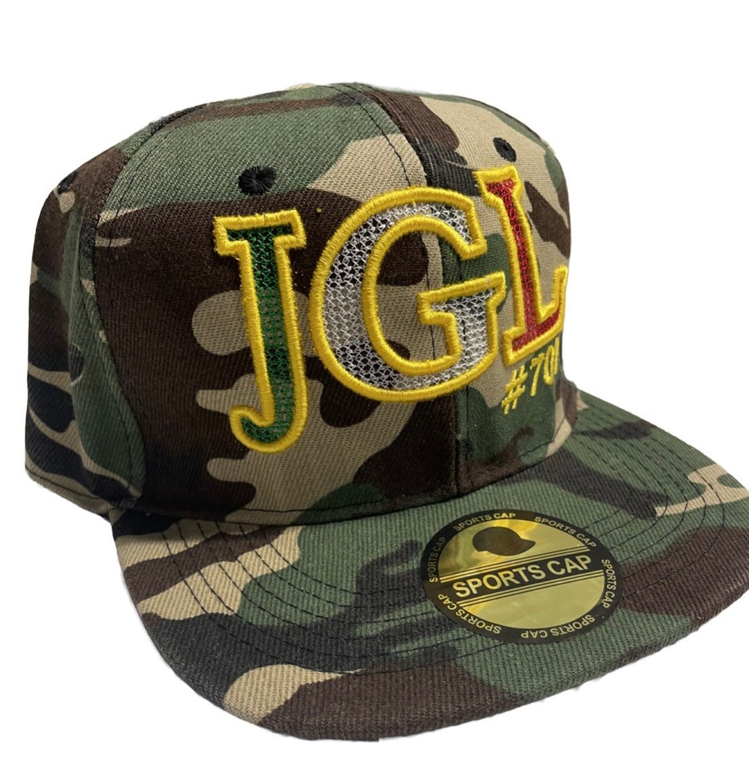 JGL 701 Chapiza Gold 3D Custom Embroidered Camo Snapback - Etsy