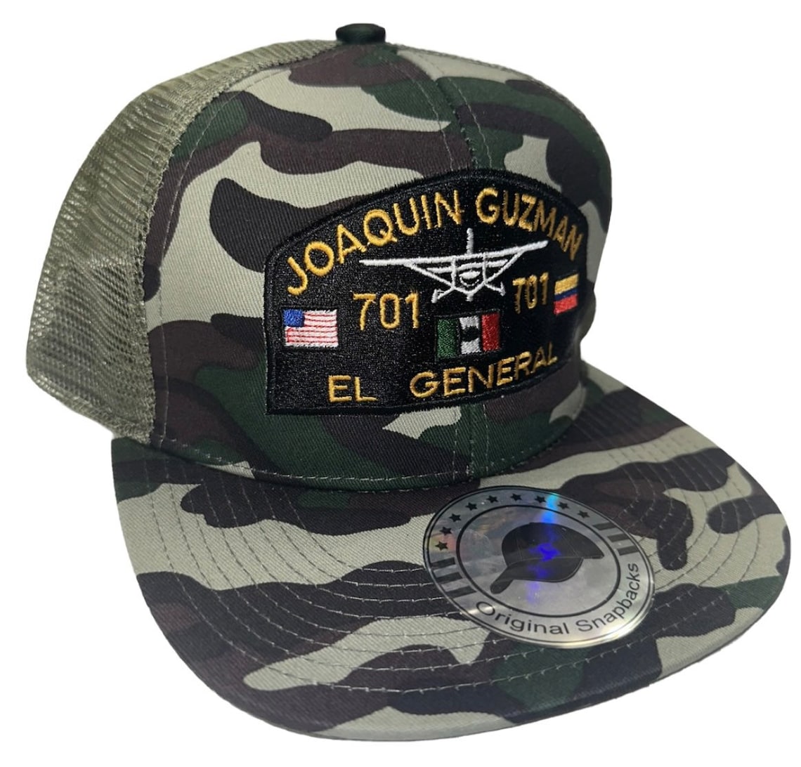 El General El Chapo Chapiza JGL 701 Chapiza Custom Embroidered - Etsy ...