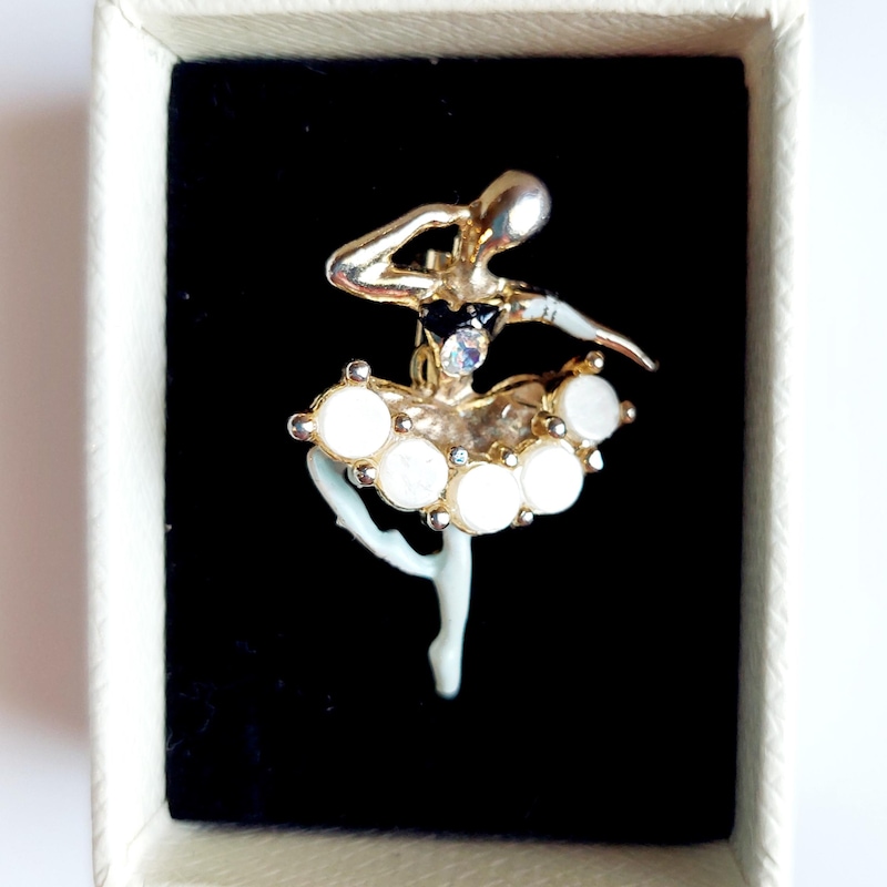 Ballerina Brooch - Etsy