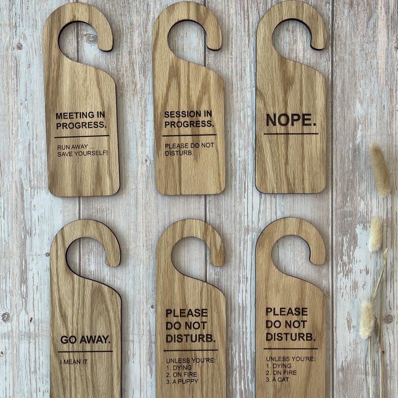 Funny Signs Office Door - Etsy