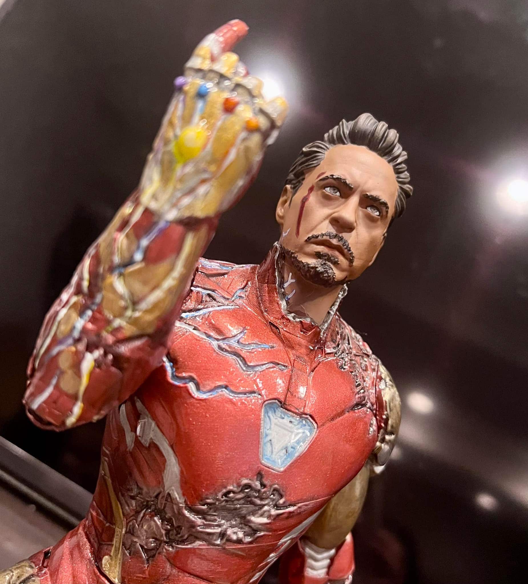 Iron Man Snap Statue - Etsy