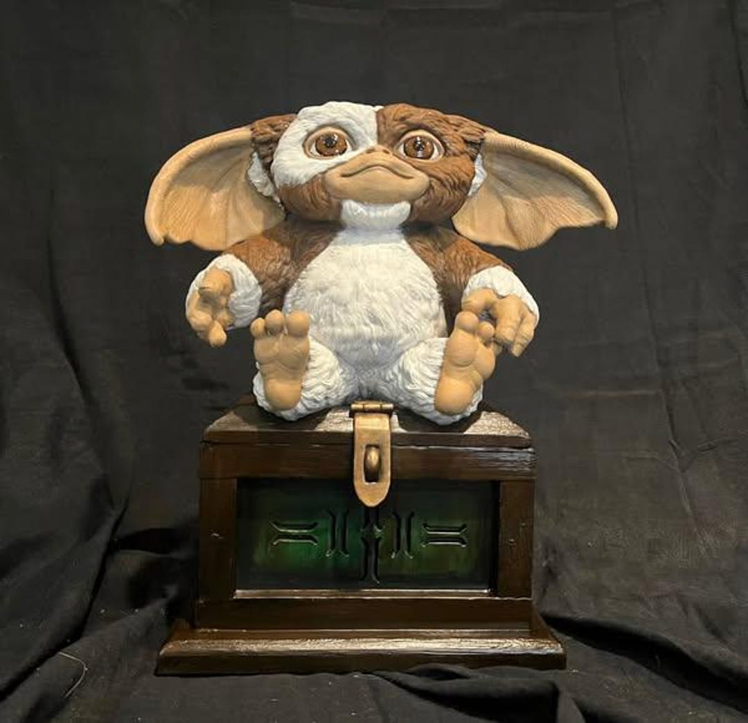 Gizmo on His Box 1/2 Scale - Etsy