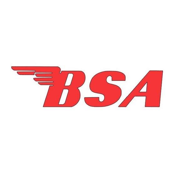 Bsa Motorcycle Decal - Etsy