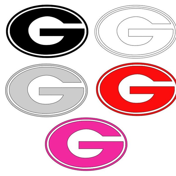 Uga Car Window Decal - Etsy