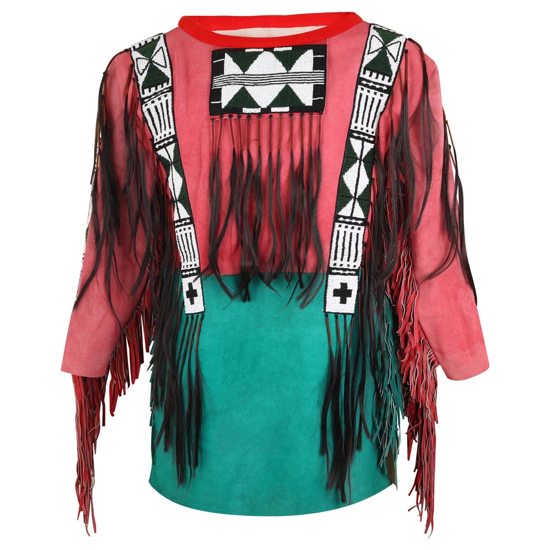 Handmade Beaded Buffalo Hide War Shirt: Powwow Western Wear - Etsy