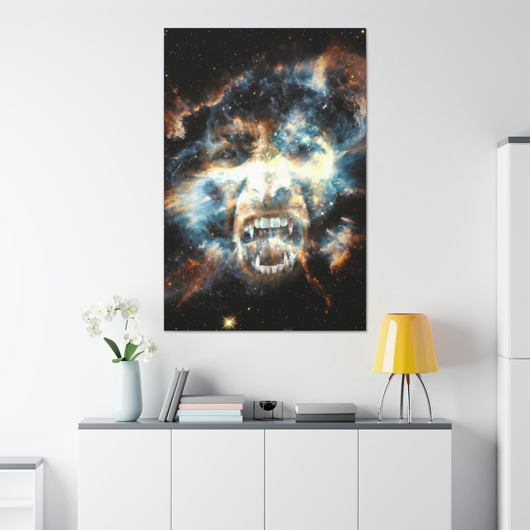 Vampire Canvas, Vampire Wall Art - Etsy