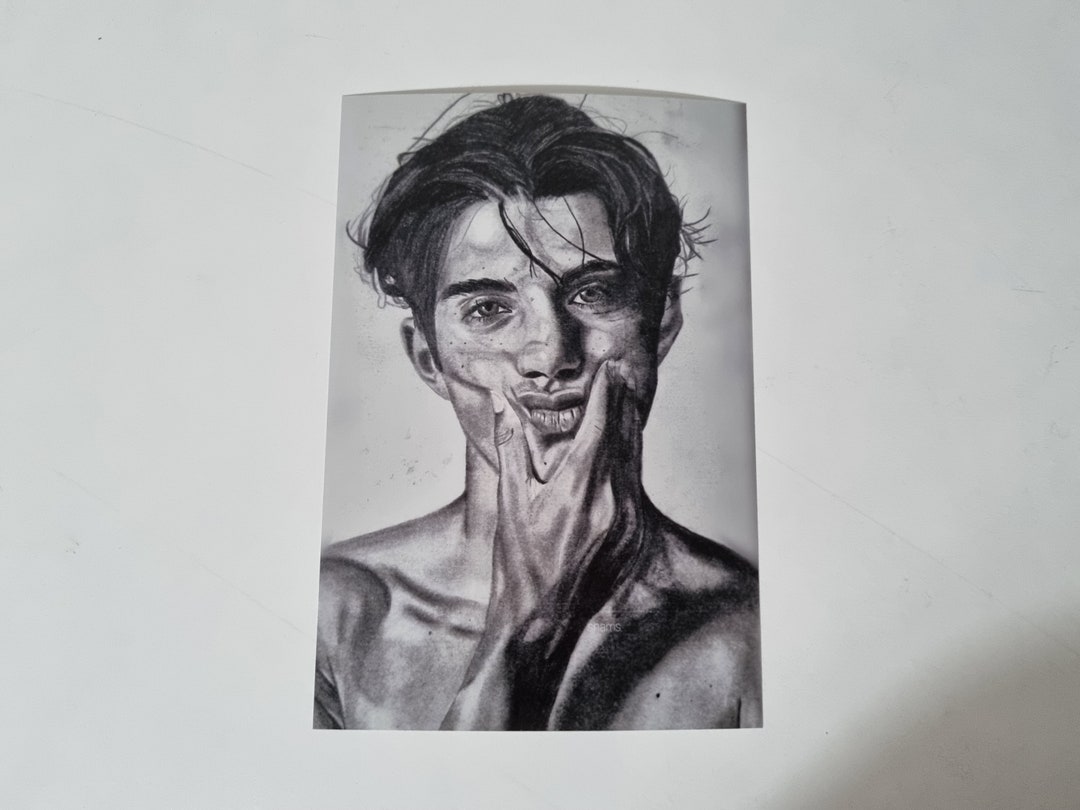 Nic Kaufman Art Print, Tiktok Fanart - Etsy