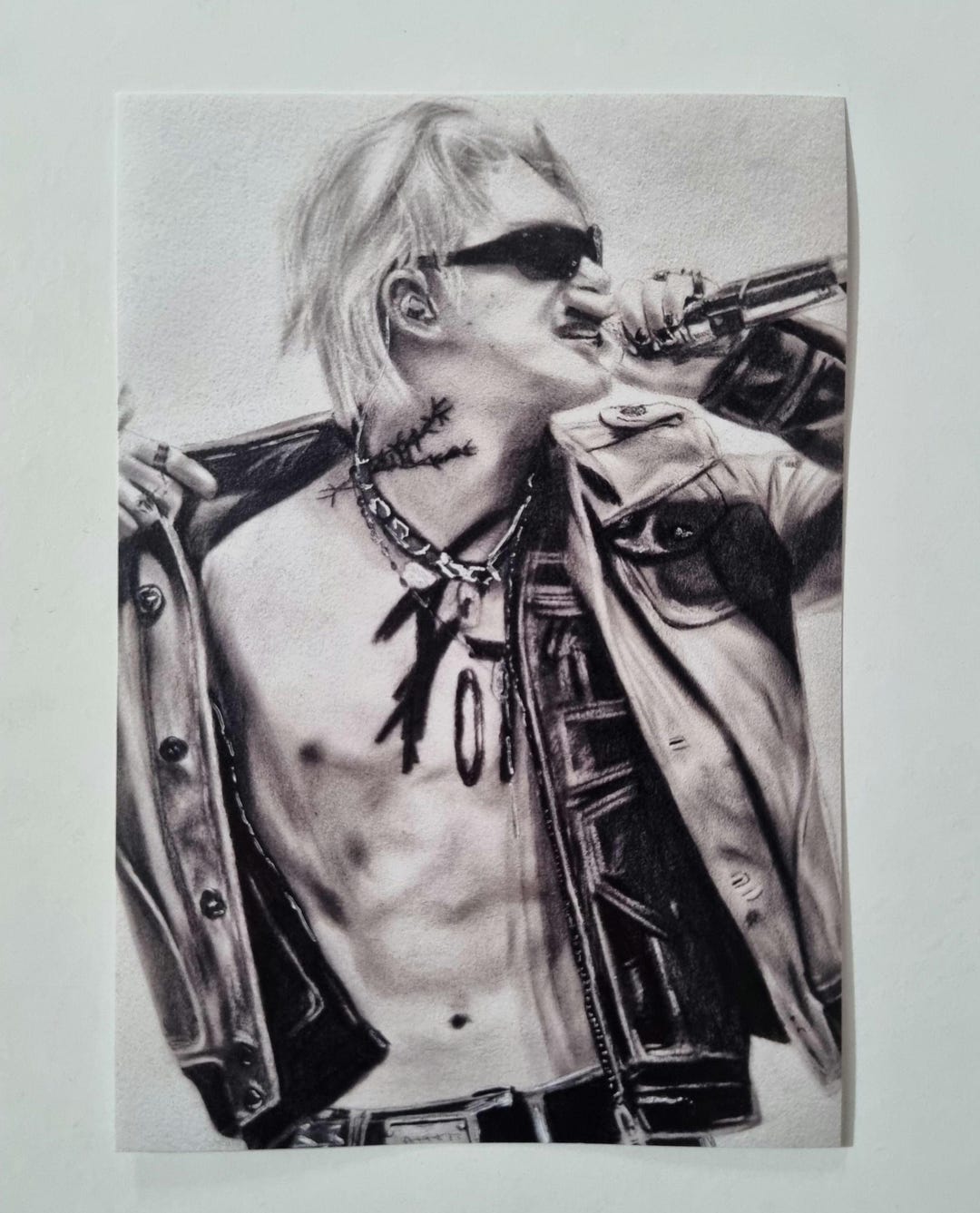 Song Mingi Ateez Coachella - Kpop Art Print - Etsy