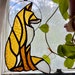 Stained Glass Fox Pattern, Stained Glass Pattern, Foxes, Stained Glass ...