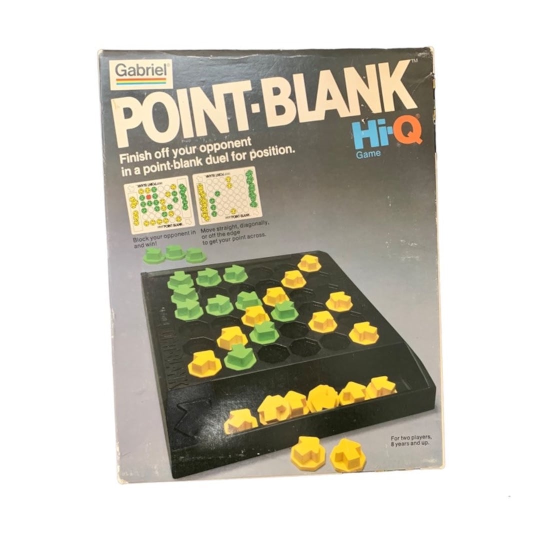 Vintage Point Blank Hi-q Game 1979 - Etsy