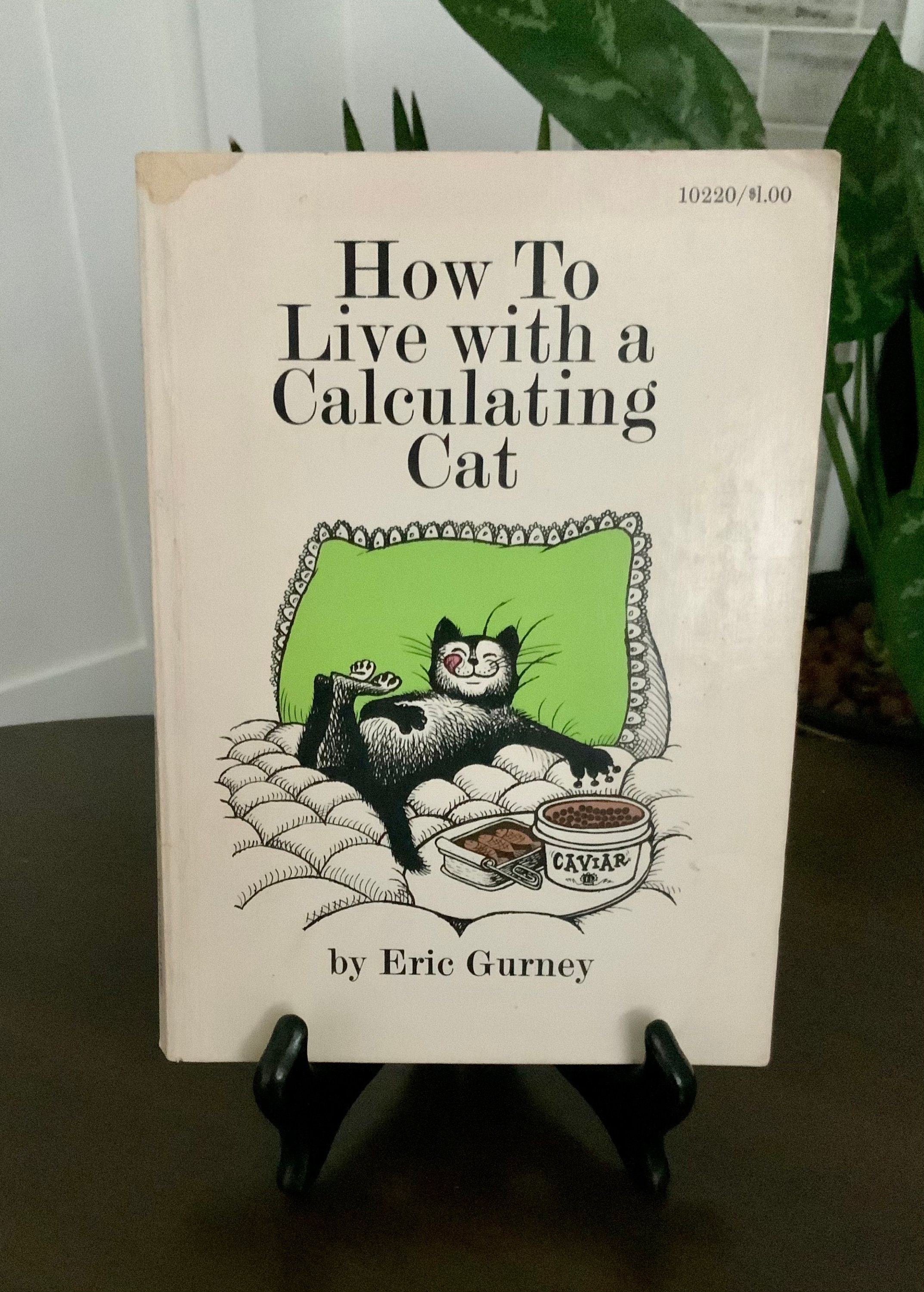 How to Live With a Calculating Cat by Eric Gurney 1962 - Etsy