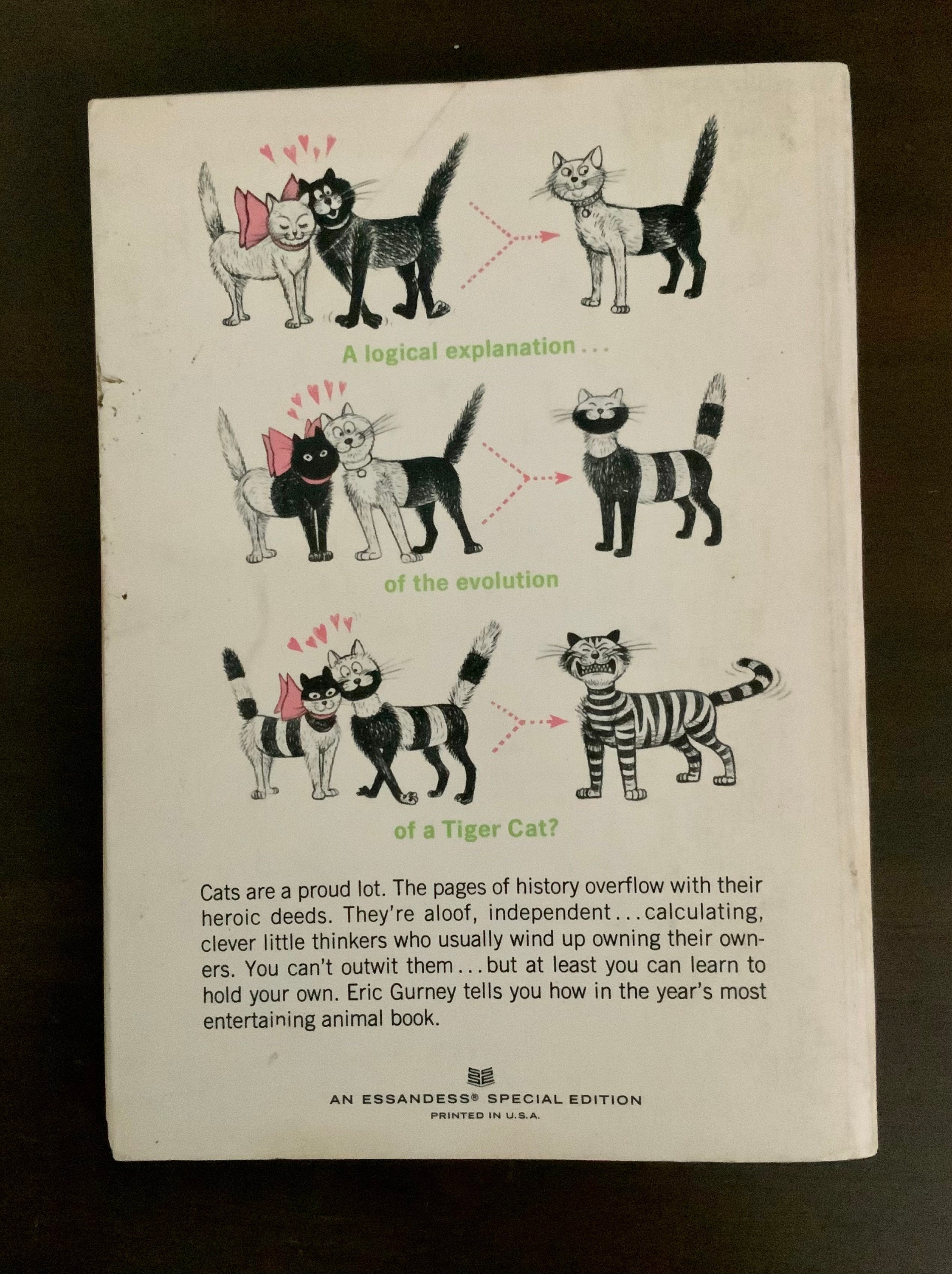 How to Live With a Calculating Cat by Eric Gurney 1962 - Etsy