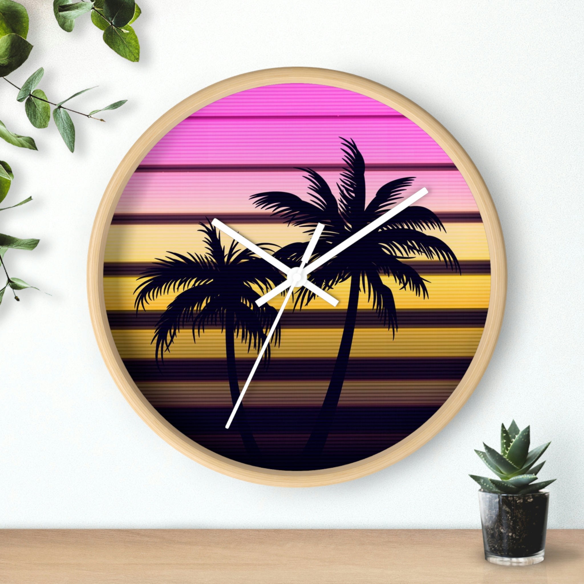 Synthwave Out Run Retrowave Vaporwave Wall Clock - Etsy