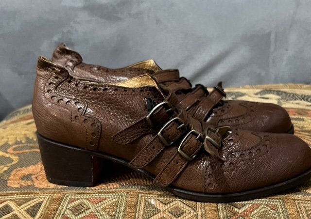 Vintage John Fluevog Adrian Ali 4 Buckle - Etsy