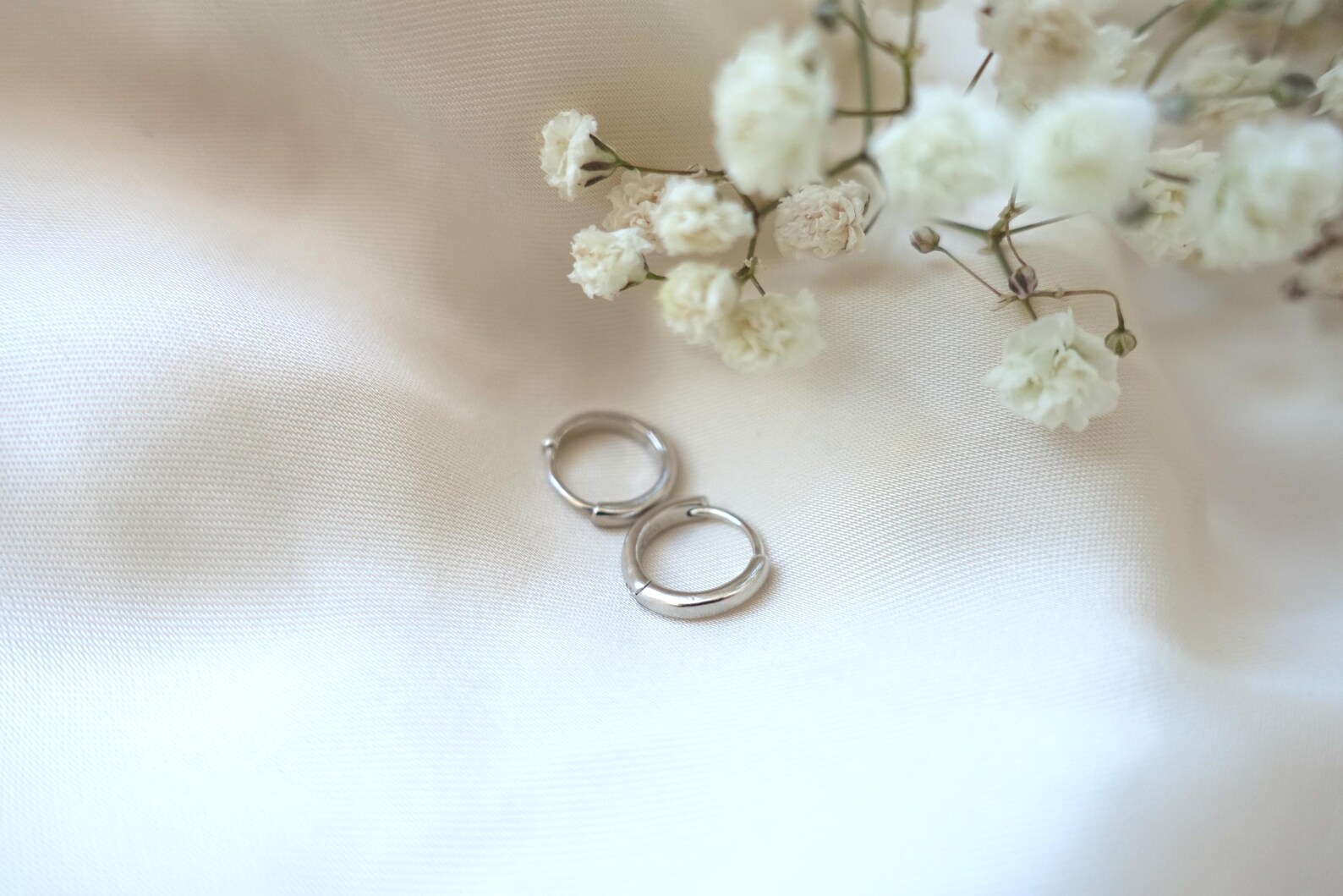 Sterling Silver Earring Set, Minimalist Stacking Earrings - Etsy