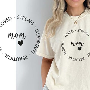 Mom Phrase Collage SVG Mom Shirt Svg Mother's Day Gift - Etsy