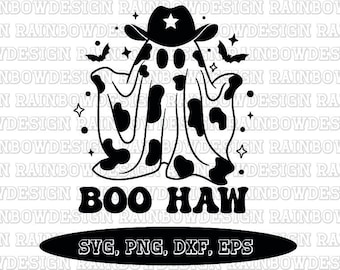 Boo Haw PNG Western Boo Haw PNG Cowboy Ghost PNG Western - Etsy