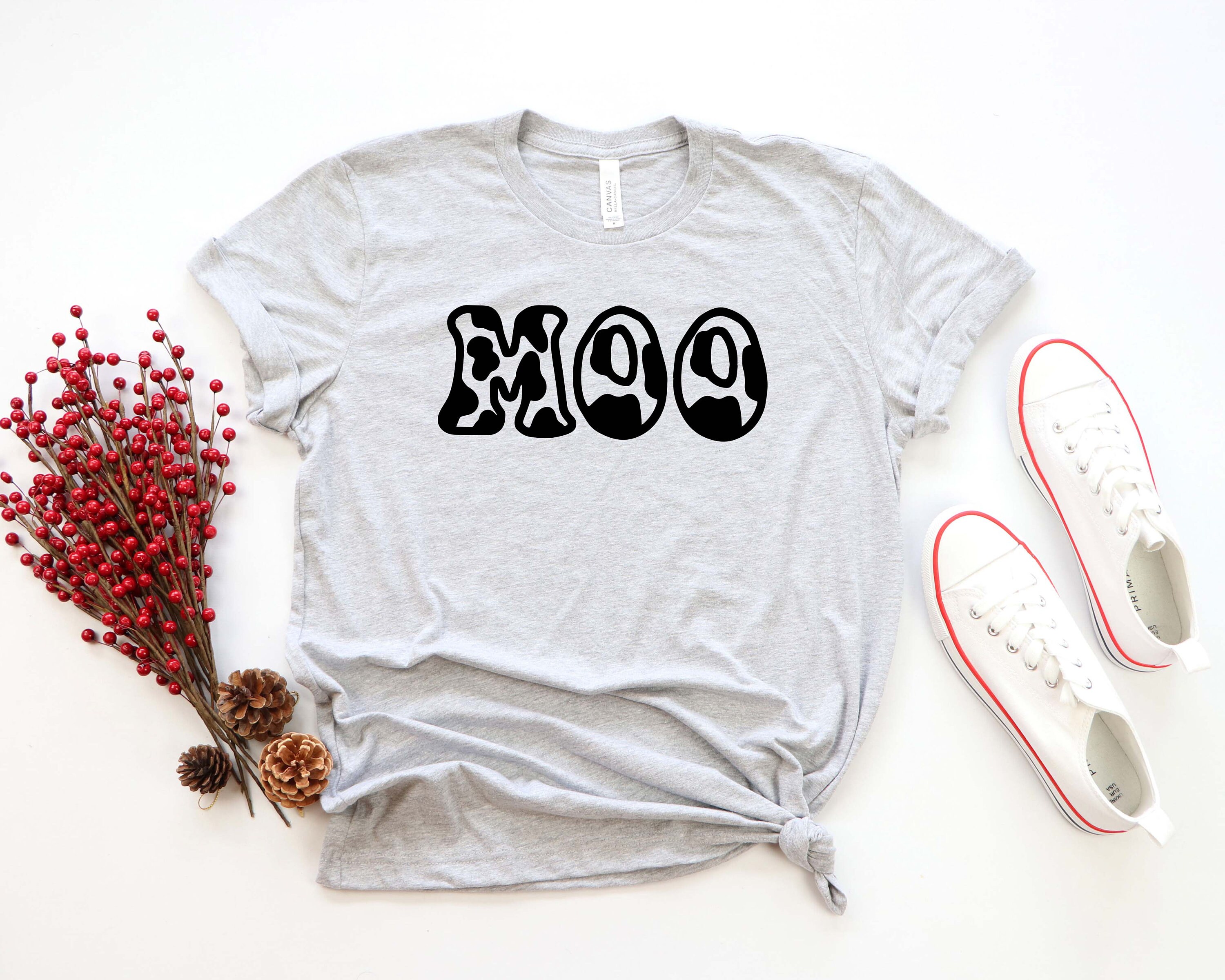 Moo Cow Shirt Cow Print Shirt Doja Cat Shirt Casual Cow - Etsy