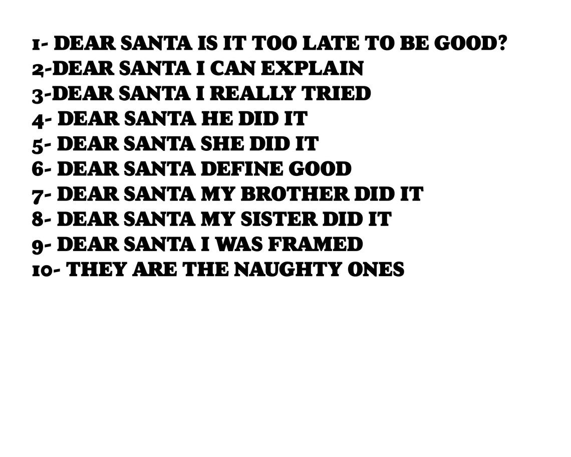 Dear Santa Shirts, Dear Santa Christmas Family Shirts, Dear Santa Group ...