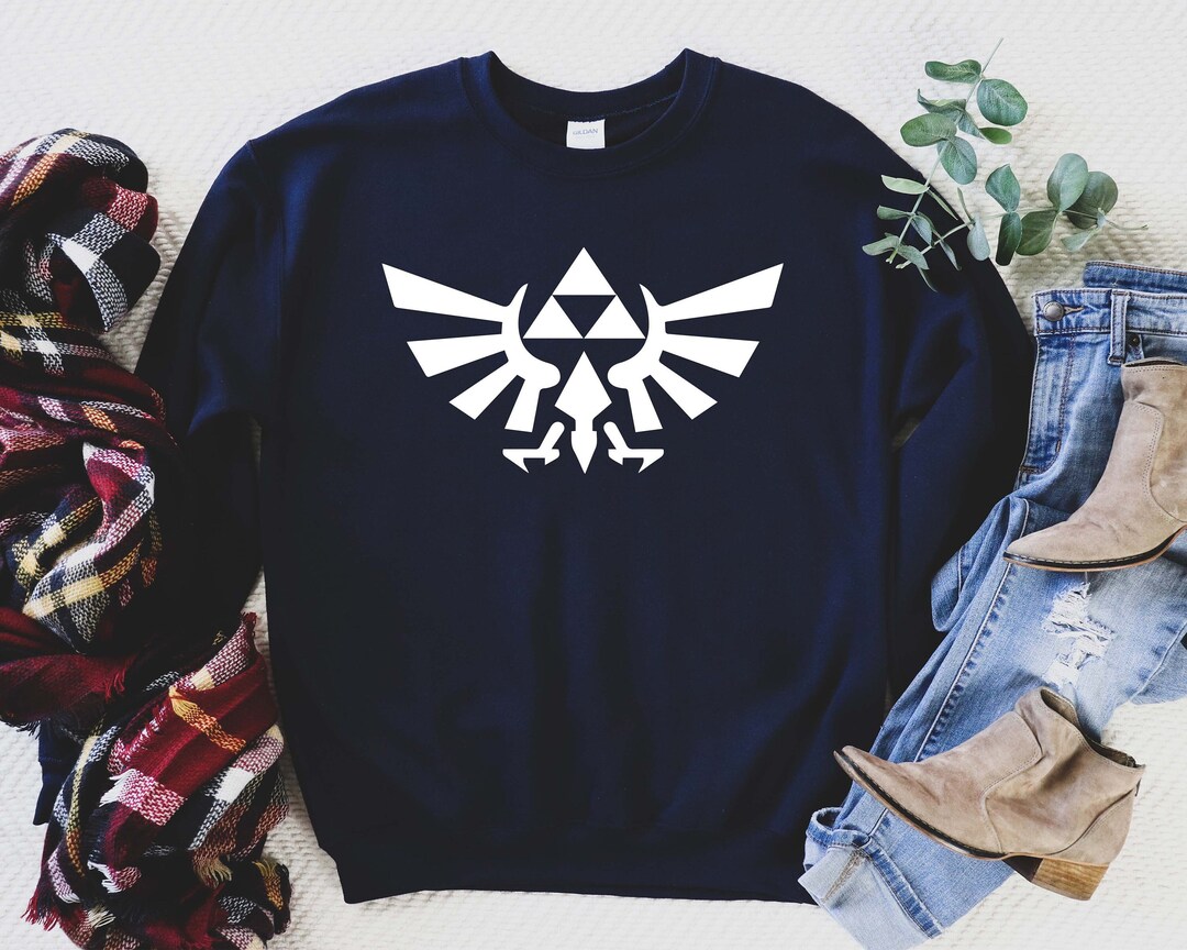 Zelda Sweatshirt, Breath of the Wild Hoodie, Legend of Zelda, Legend of ...