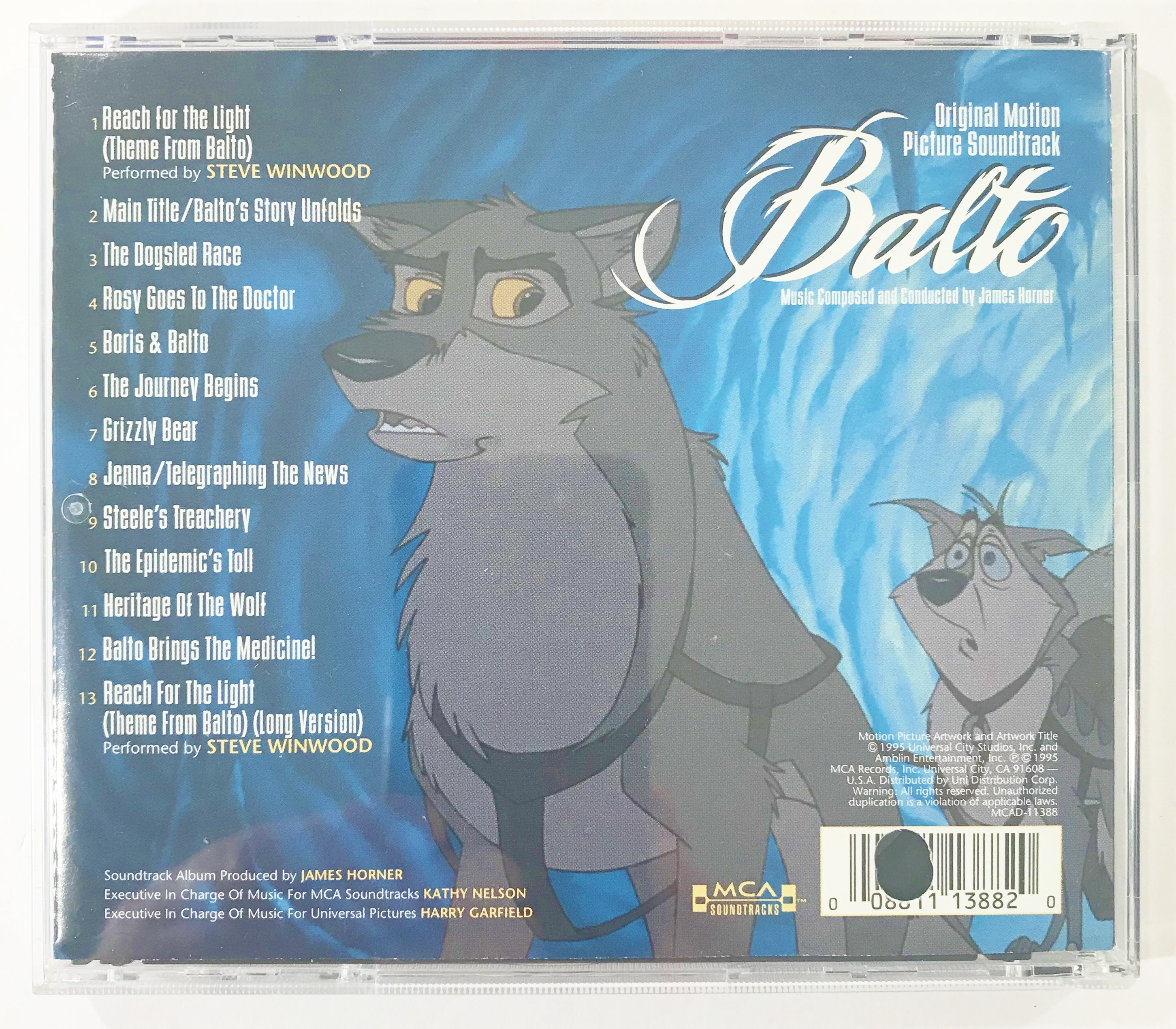 James Horner Balto Balto | Animation And Cartoons Wiki | Fandom