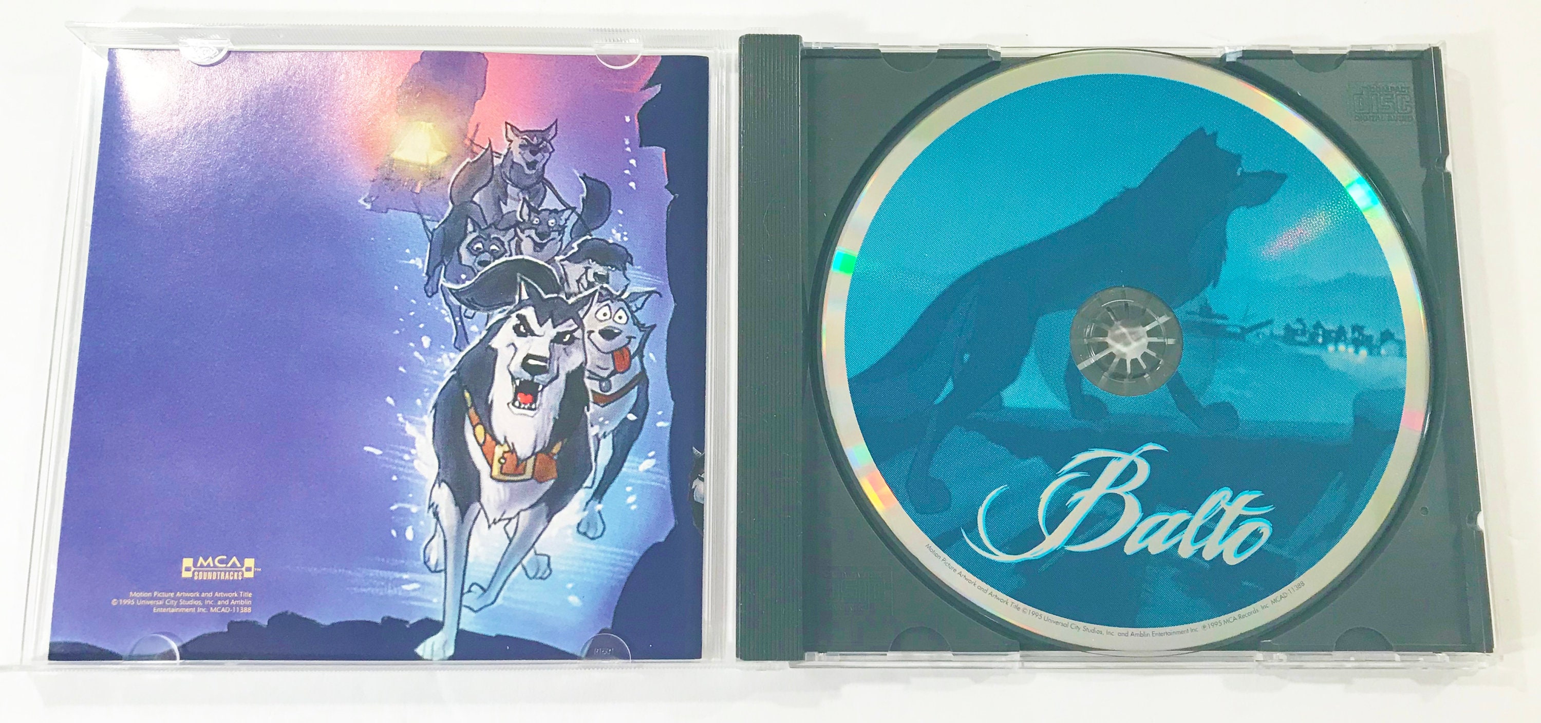 Balto OOP PROMO Original Soundtrack James Horner CD Animated Cartoon ...