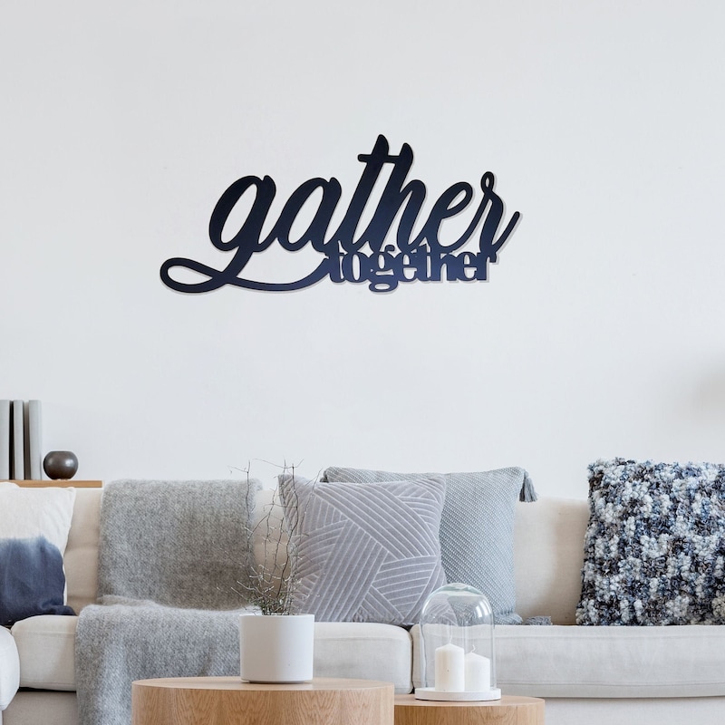Gather Sign - Etsy